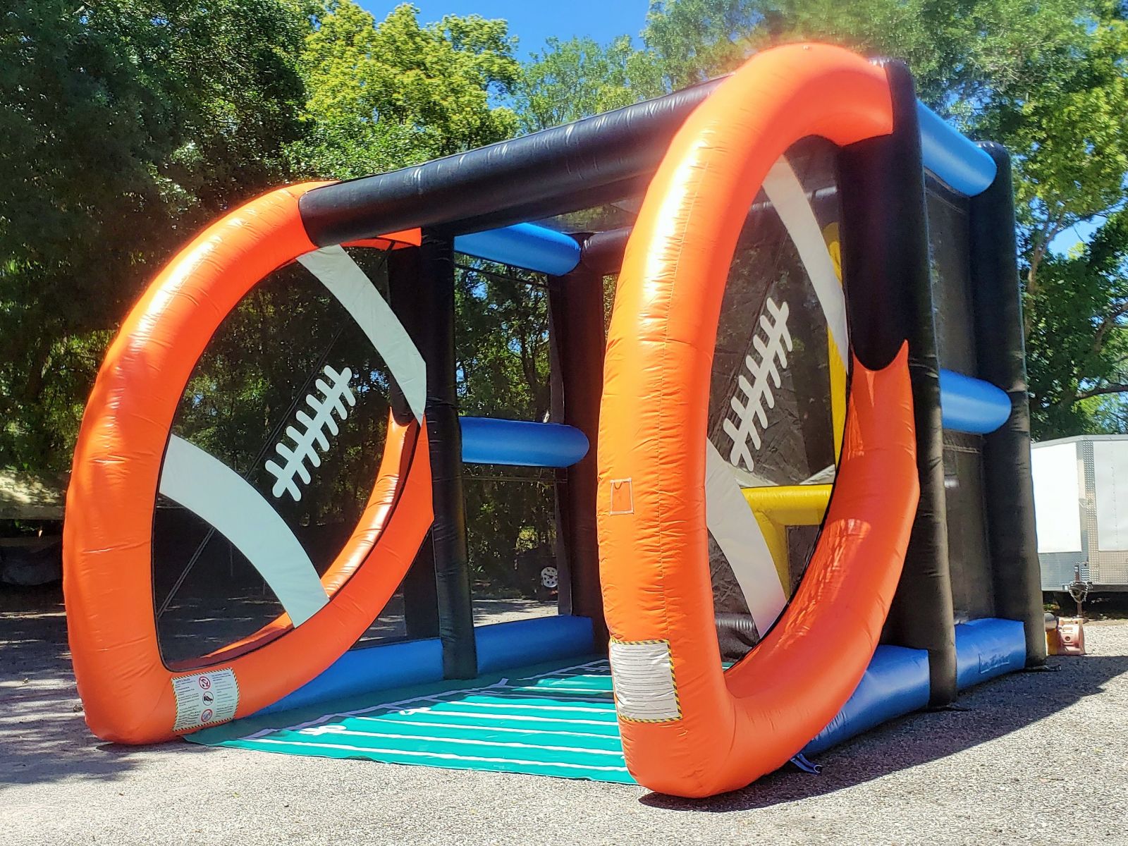 Football Field Goal Kick Challenge | BounceAlotInflatables.com Tampa FL.