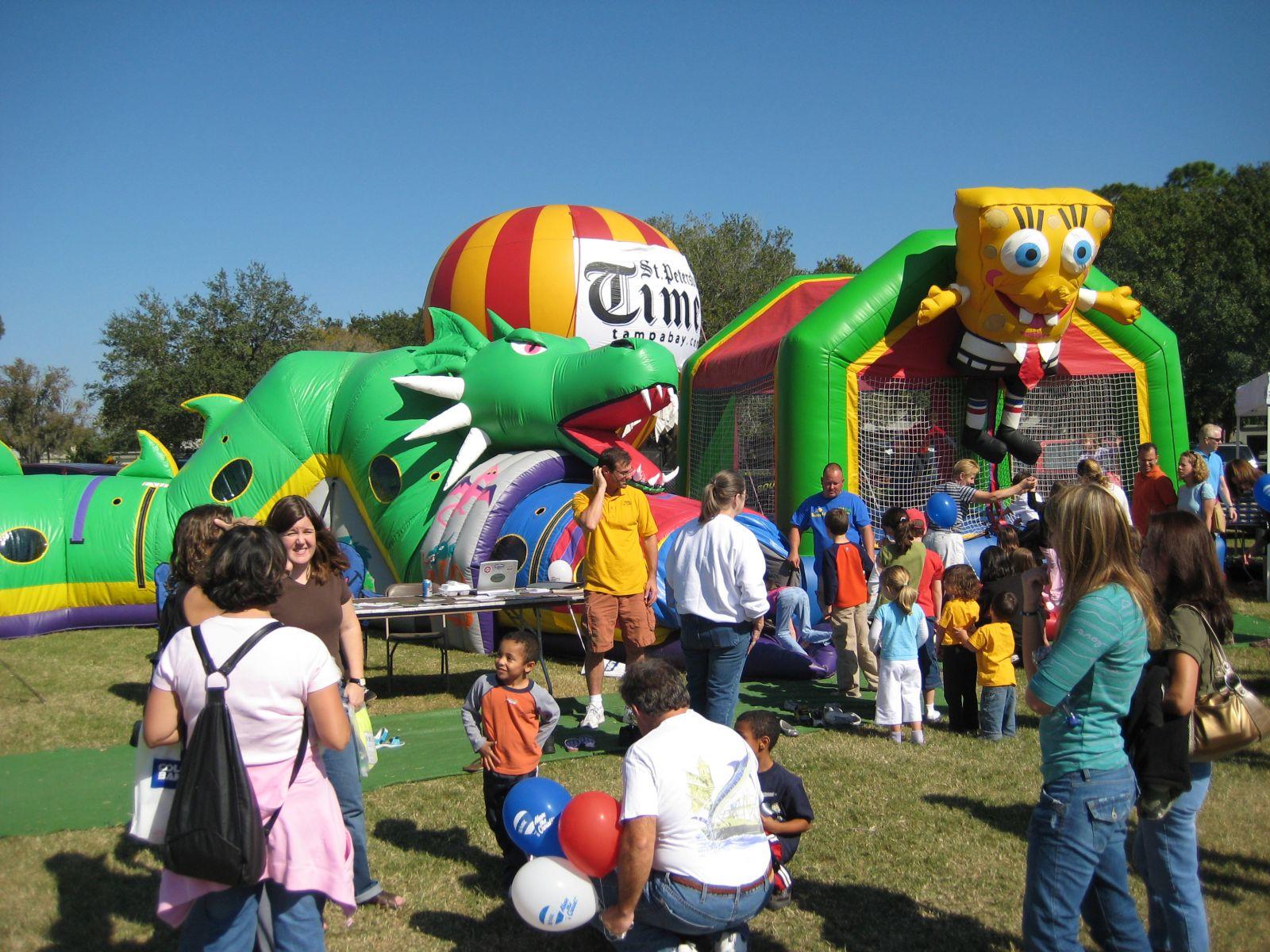 Corporate Event Rentals | BounceAlotInflatables.com Tampa FL.