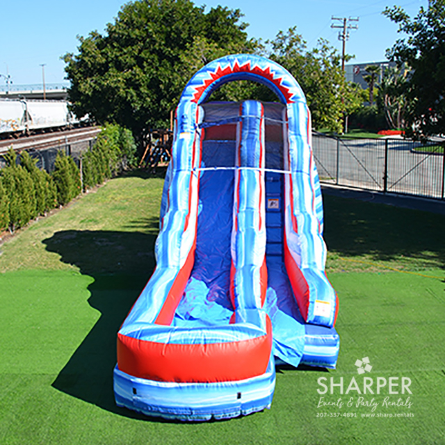 Red White and Blue Slide | Sharper Events & Party Rentals
