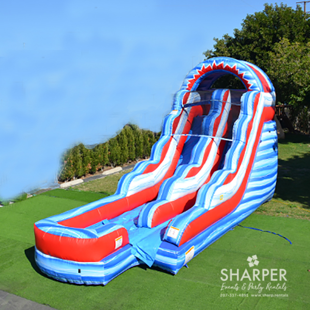 Red White and Blue Slide | Sharper Events & Party Rentals