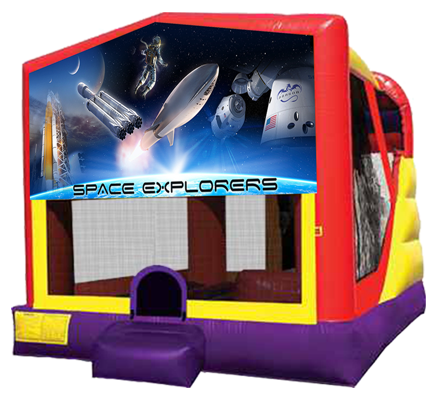 Space Explorers 4-in-1 Combo Rentals | Austin TX | Austin Bounce House ...