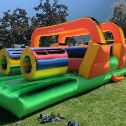 Bubblezz Obstacle Course (66Ft FUNlong) | Jolly Jumps | water slide and ...