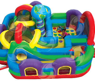 Wacky World Inflatable Obstacle Course Rental | Rent Obstacle Courses
