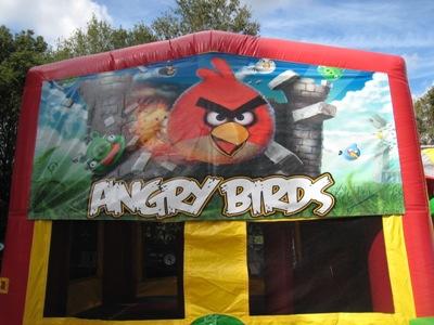 Angry Birds multi colored 6 in 1 Ultimate Combo Bounce House Tampa ...