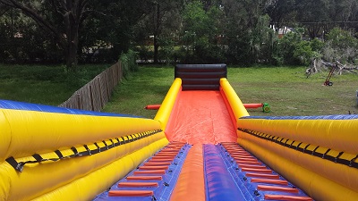 75ft Zorb Ball Ramp and Track Tampa | Bounce A Lot Inflatables Tampa ...