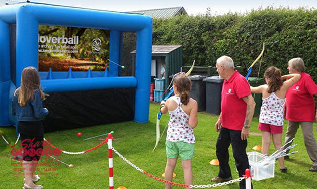 HoverBall Party Archery Game | Sharper Events & Party Rentals