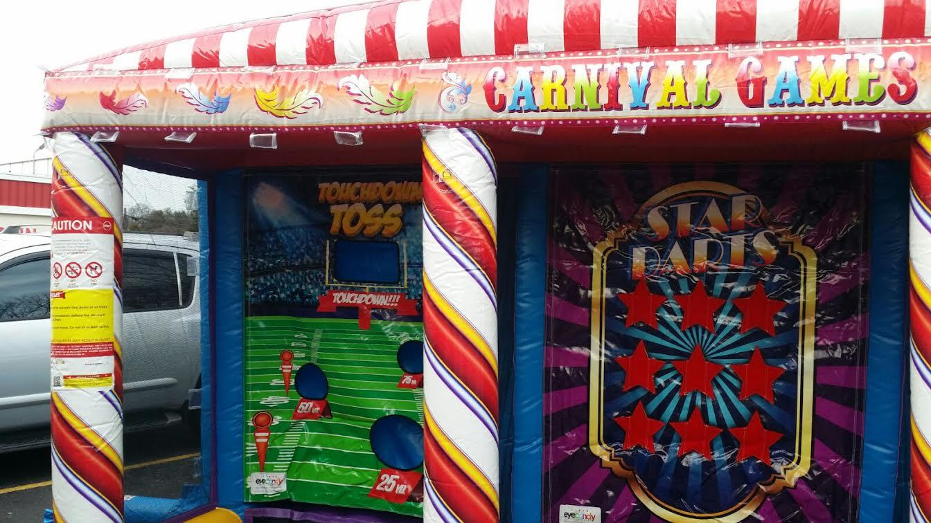 3 IN 1 Carnival Game - Jump around party rentals