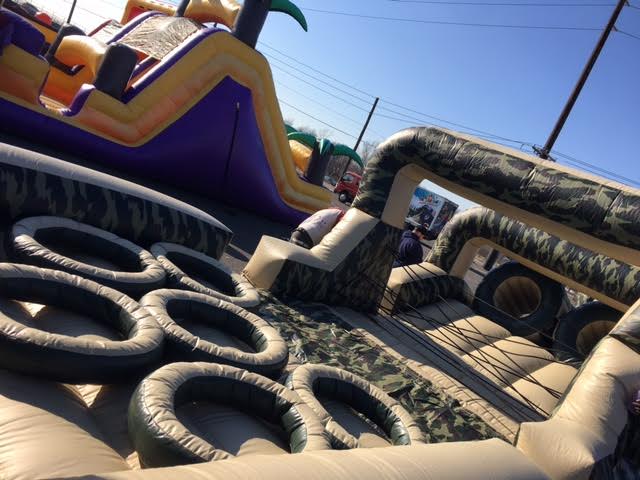 Boot Camp Obstacle Course - Jump around party rentals