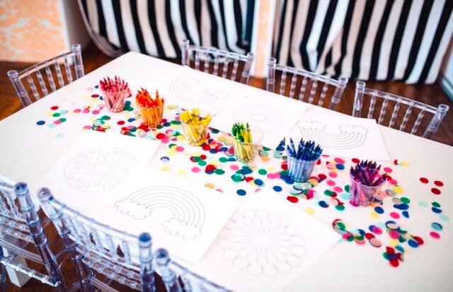 Coloring Station– Fun Activity for Kids Parties| Fun Bounces Rental in ...