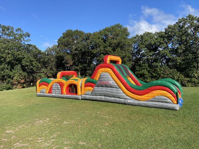 55' Extreme Rush Obstacle Course | FroggyHops.com Minneapolis MN.