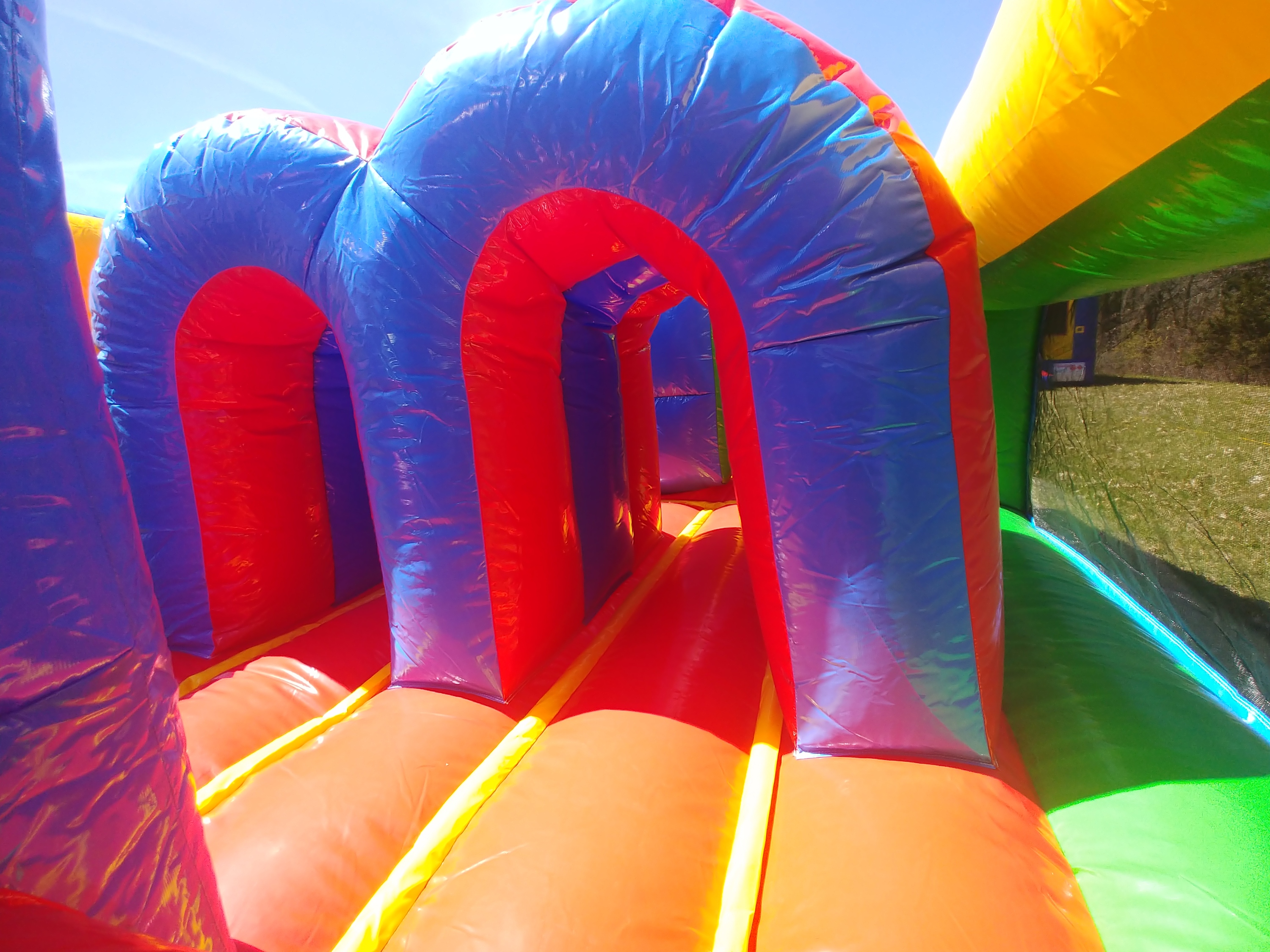 130' Noah's Challenge Obstacle Course | FroggyHops.com Minneapolis MN.