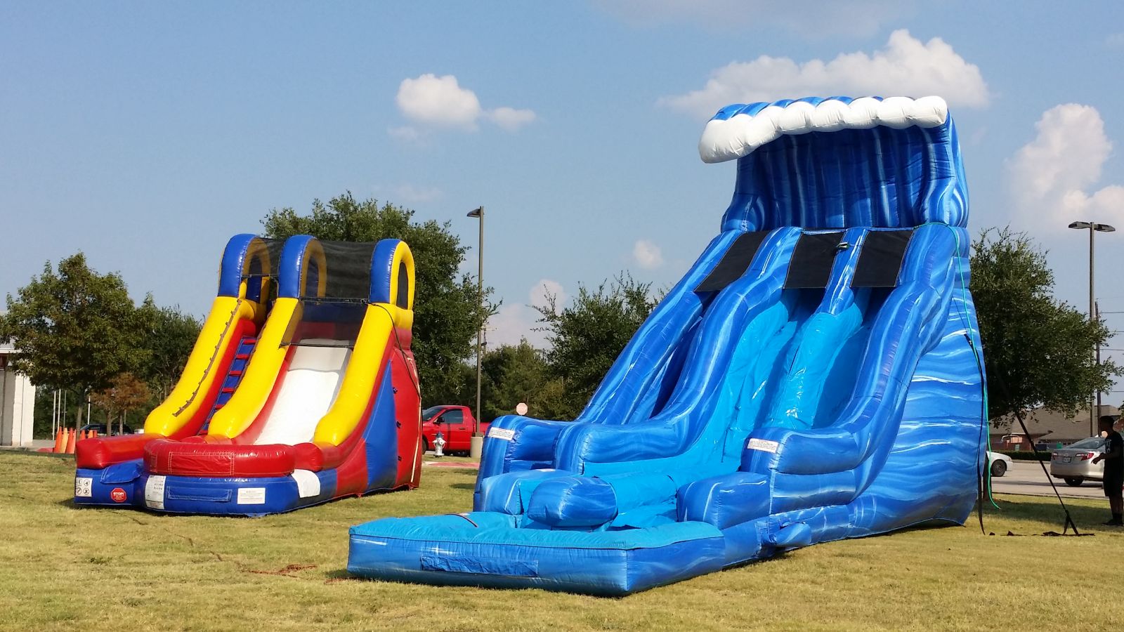 20ft Double Lane Water Slide Rental | Water Slide Rentals | Dallas, TX