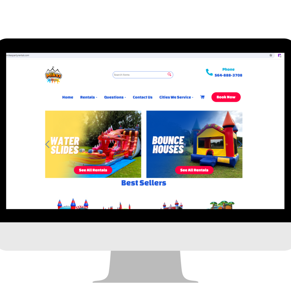 Mikes Party Rentals | Bounce Houses, Water Slides, Inflatables