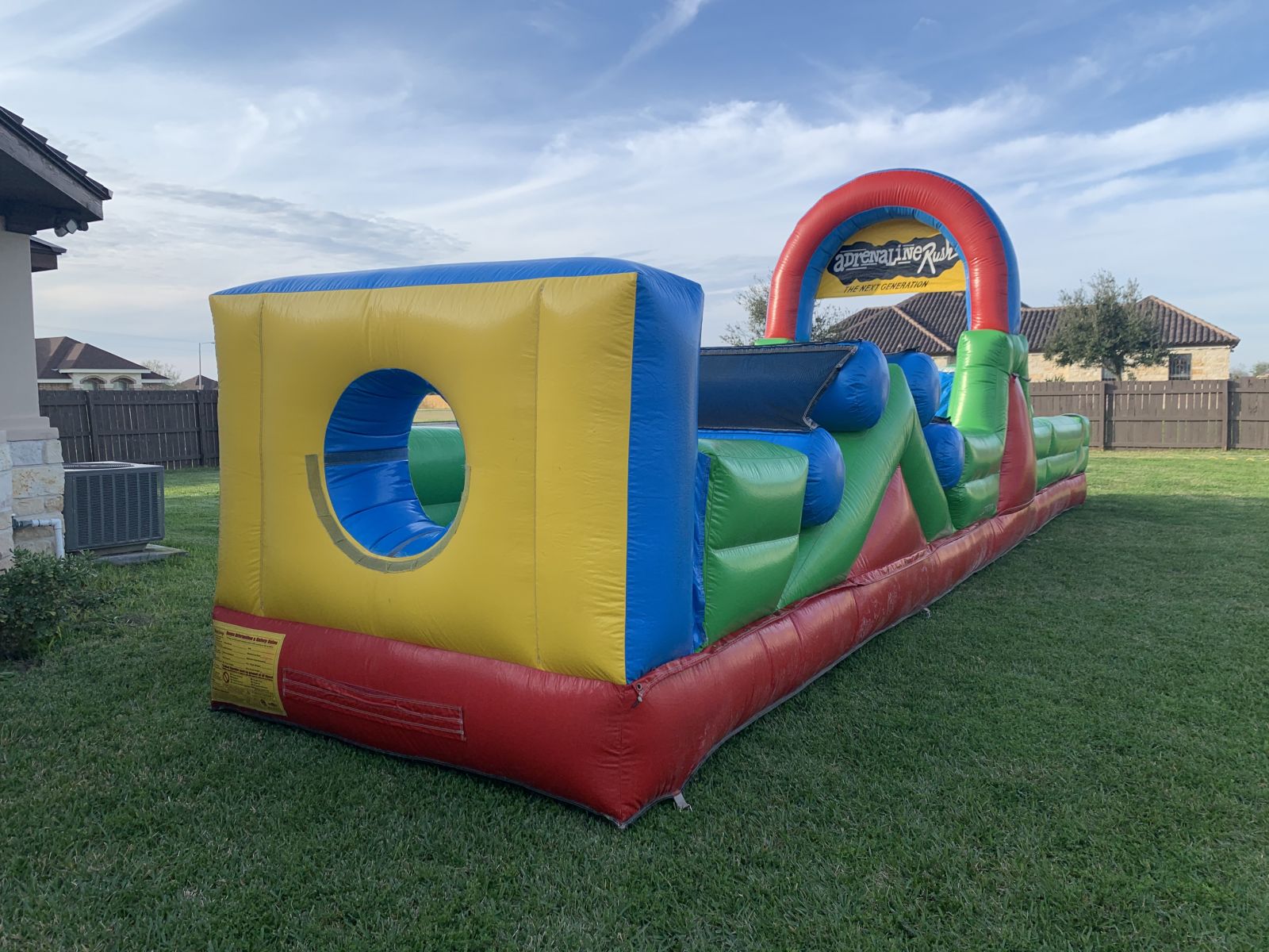 Adrenaline Mini Obstacle Course | Party With Us RGV Inflatables