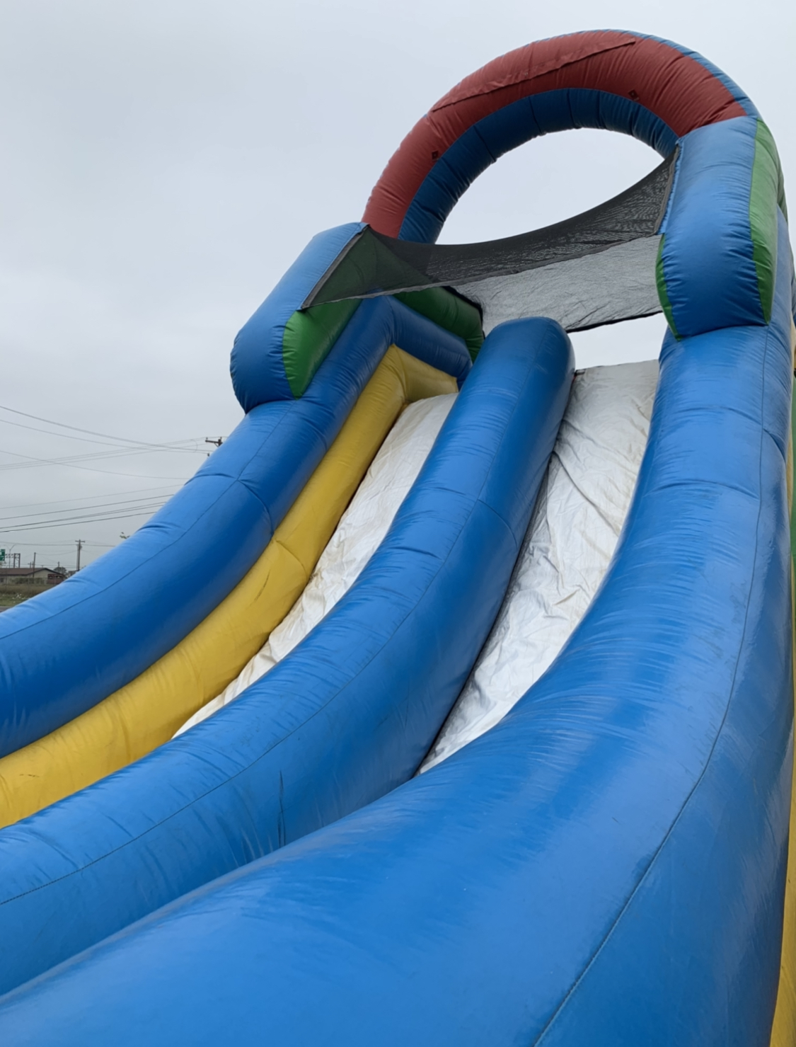 Adrenaline Mega Slide Obstacle Course | Party With Us RGV Inflatables