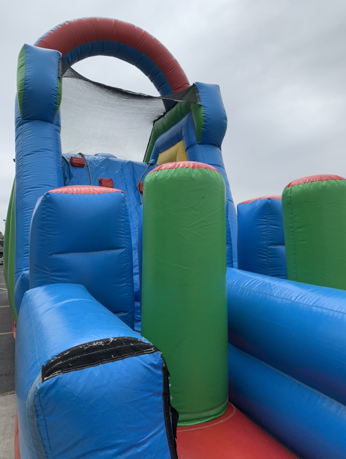 Adrenaline Mega Slide Obstacle Course | Party With Us RGV Inflatables