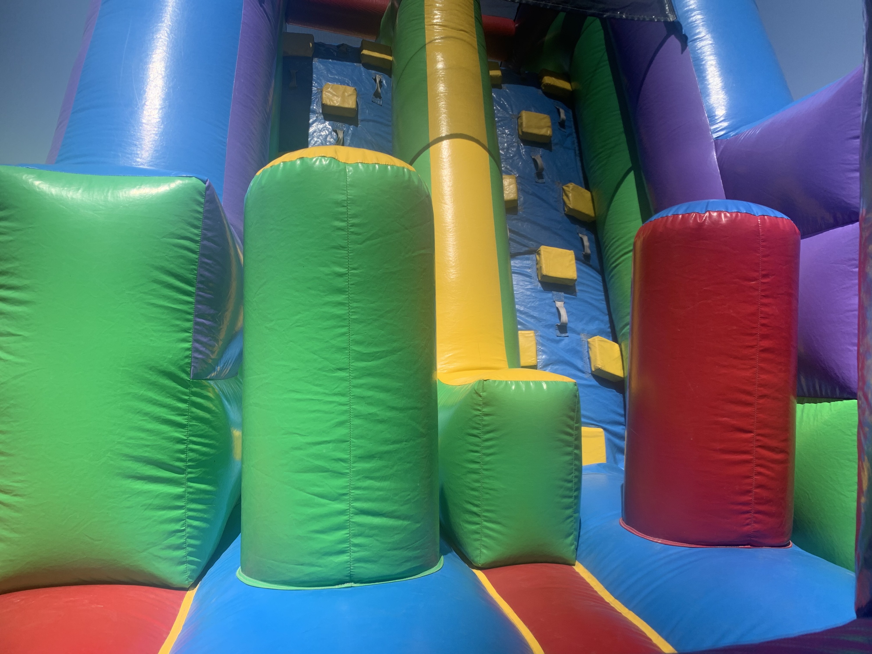 Radical Run Obstacle Course w/ Mega Slide | Party With Us RGV