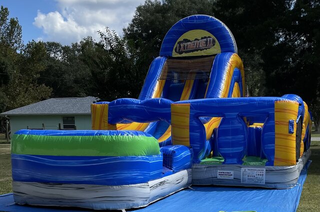Xtreme-Mega marble Wet or Dry Inflatable obstacle course Citrus County ...