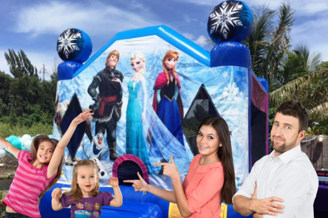 Let It Go with the Disney Frozen Jump House Yuba City, CA