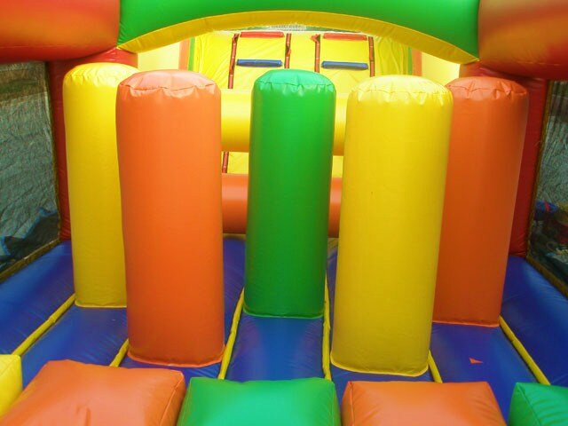 Mega Rainbow Obstacle Course