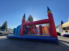 OBSTACLE COURSES | Joey’s Jumping Castle | inflatable rentals in Tulare, CA