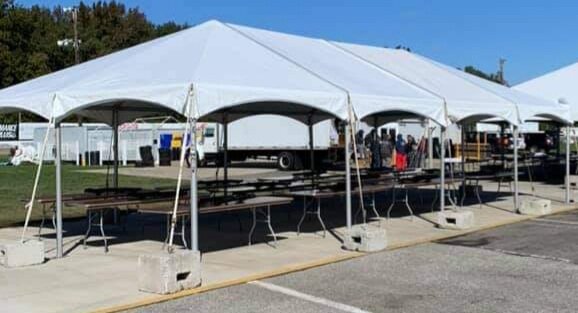 20x50 Tent Rental | JumpGuy.com Chicago IL