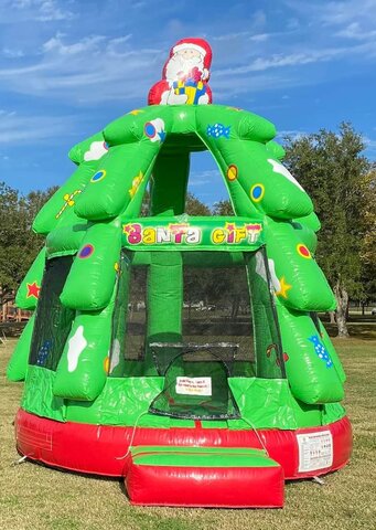 Christmas Tree Bounce House