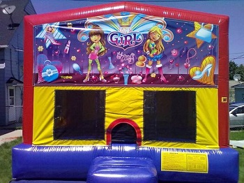 It's a Girl Thing Bounce House Rental | JumpGuy.com Chicago IL