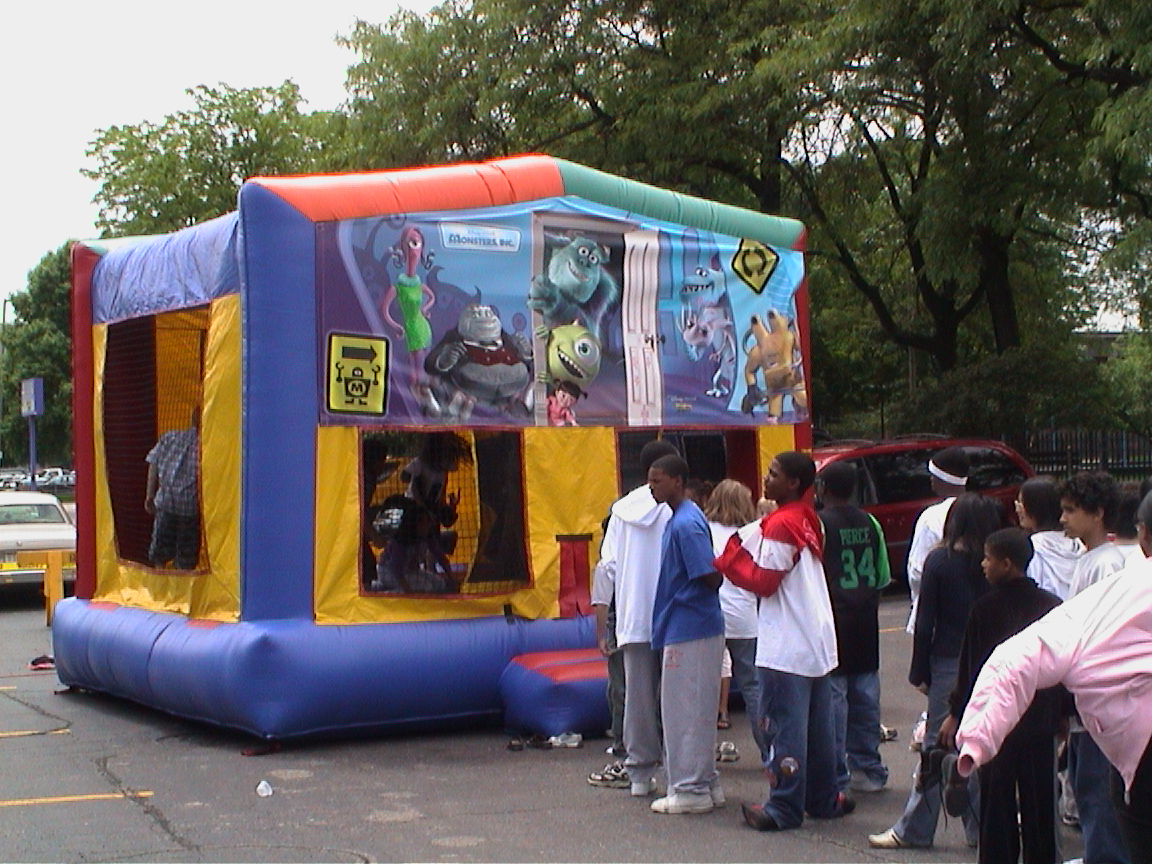 Monsters Inc Bounce House Combo 4n1 Rental for Birthday Parties