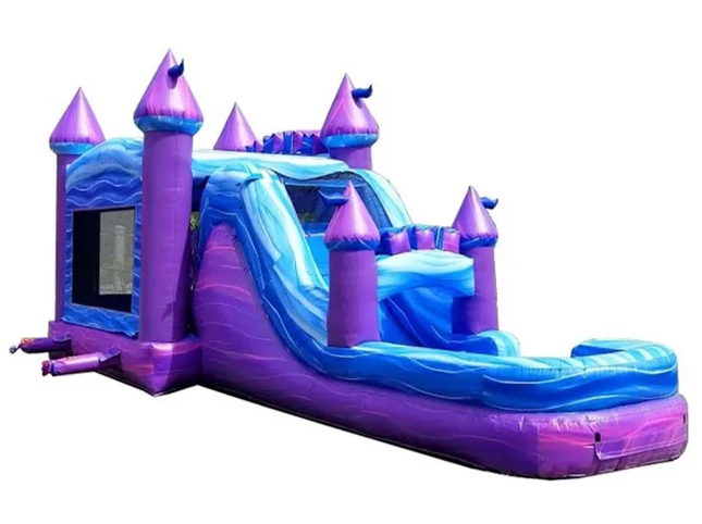 Mega Purple Ice Palace Slide Combo, Indianapolis, IN | Jump N Play ...