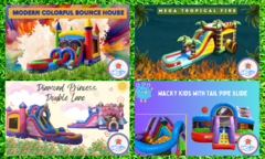 Combo Bounce Houses | Jumptastic Inflatables LLC | inflatable rentals ...