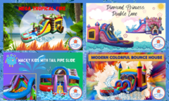 Combo Bounce Houses | Jumptastic Inflatables LLC | inflatable rentals ...