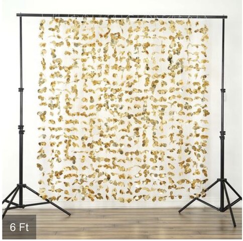 Gold Backdrop Panel - Jumpin Wheelies