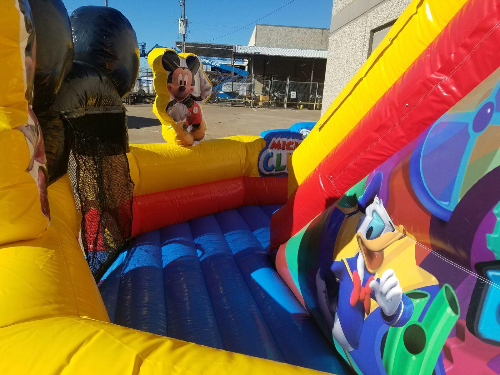 Mickey Junior Slide | Let's Jump Rentals | bounce house rentals in ...