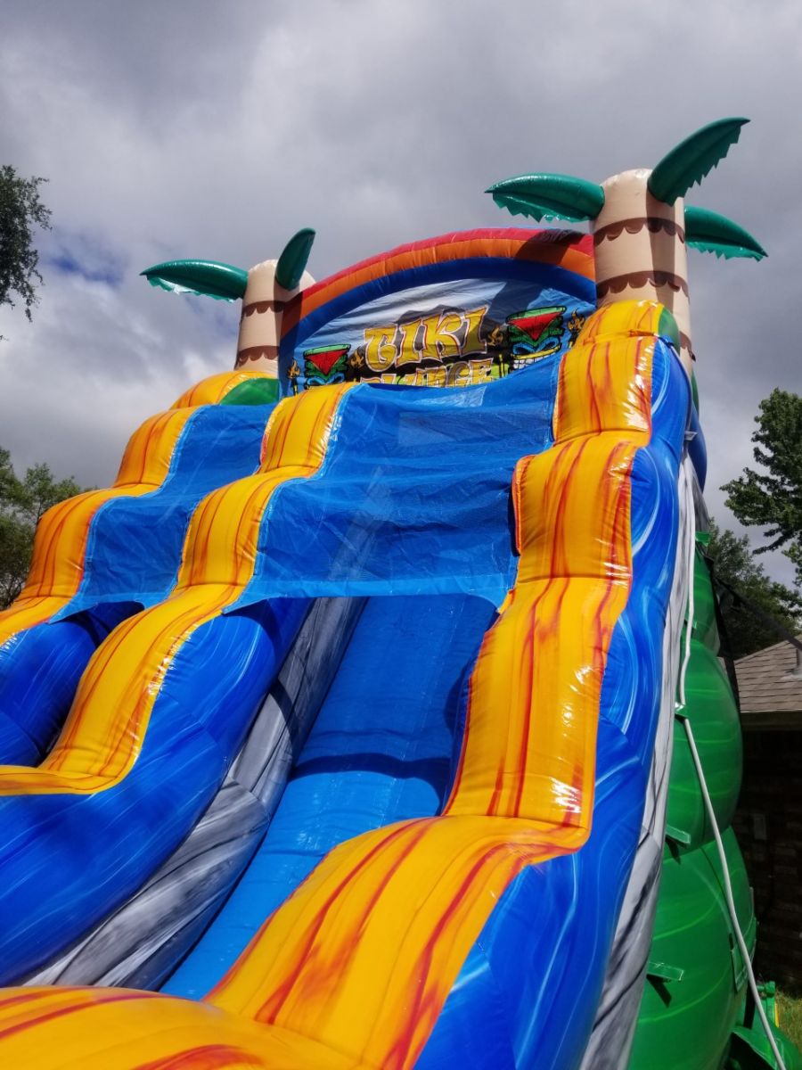 DFW, Waxahachie area’s 18' Tiki Plunge Water Slide & Party Rentals ...