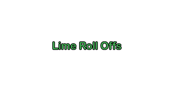 Service Areas | Lime Roll Offs