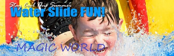 MAGIC WORLD - bounce house rentals and slides for parties in Shrewsbury