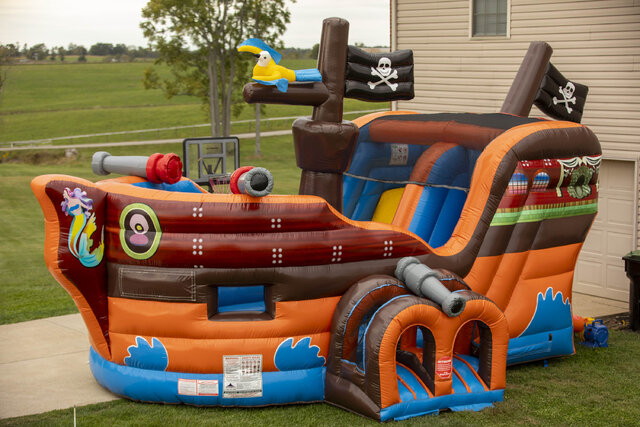 Pirate Ship Combo Unit | Magical Inflatables