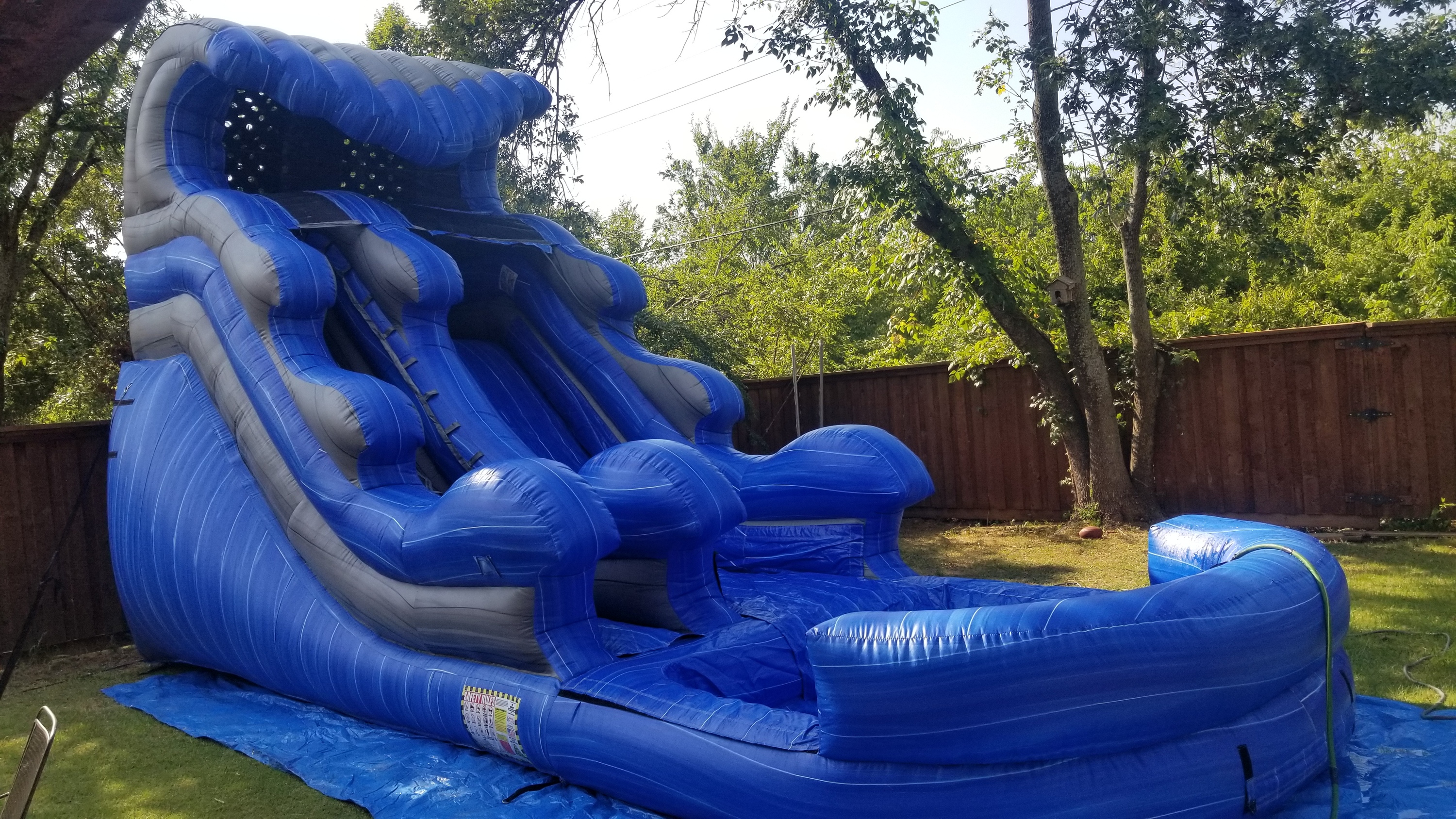 Blue Marble Rip Tide Water Slide Bounce House Rentals ...