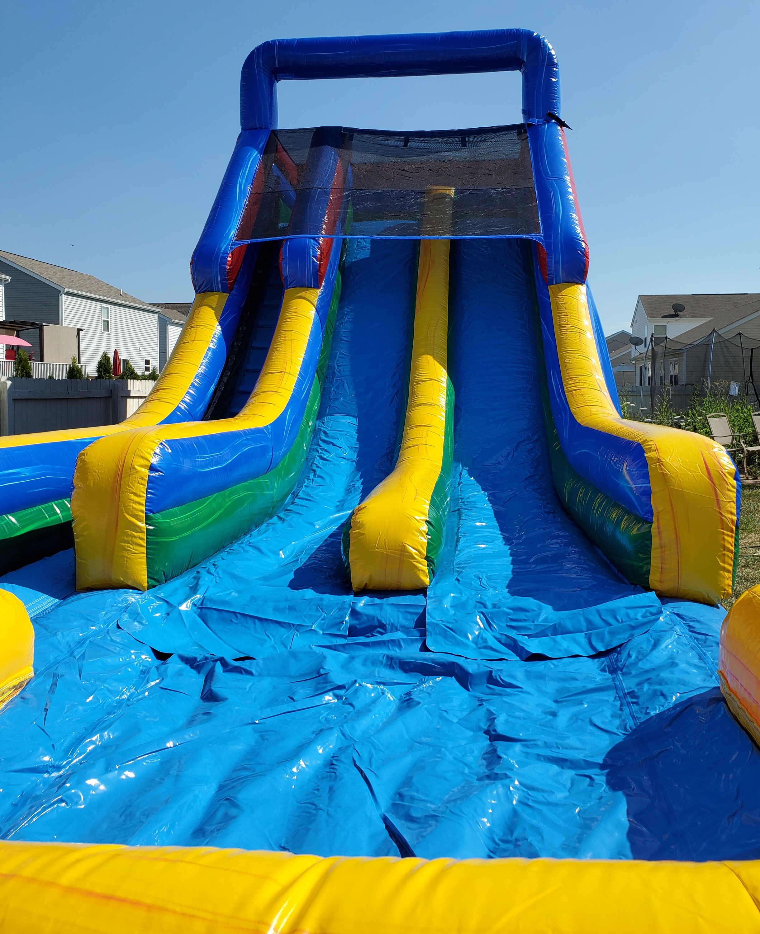 20' Fun Inflatable Dual Slide | Ohio Party Bull | bounce house rentals ...