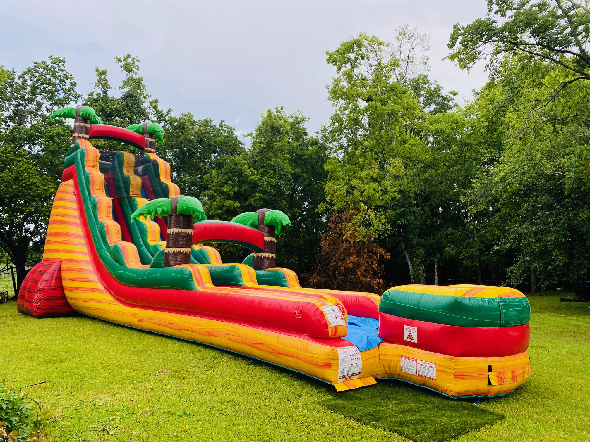 24 ft FiJI Splash Water Slide | Orbit Moonwalks and Party Rentals LLC ...