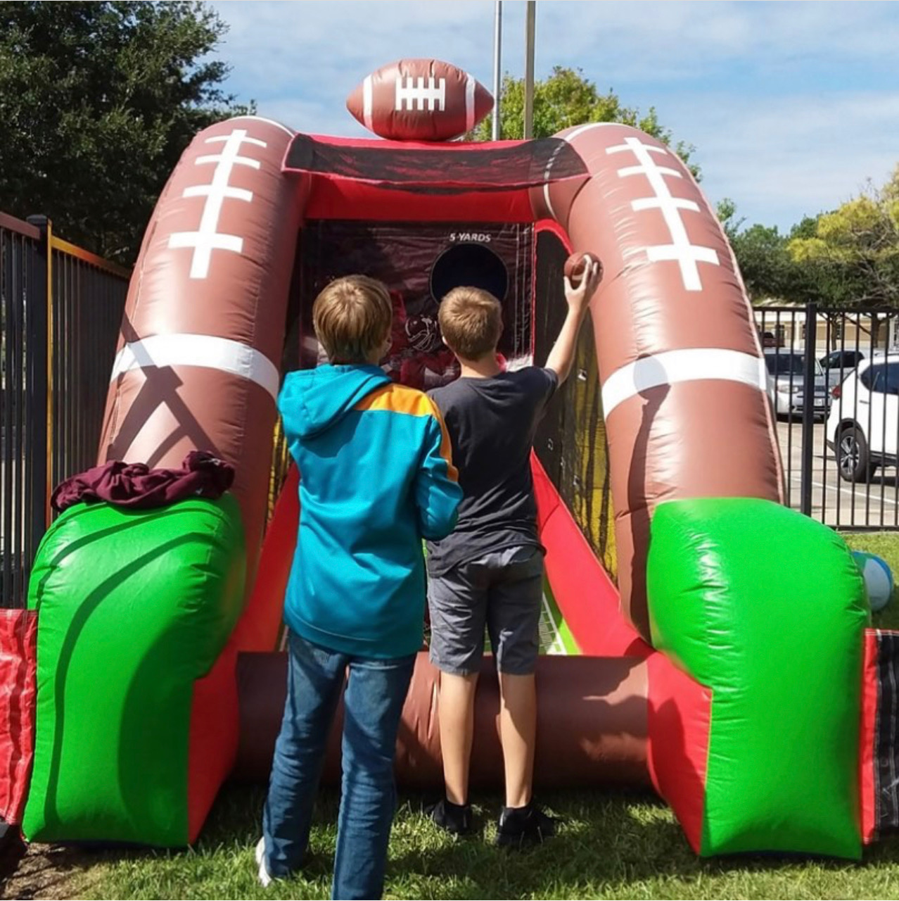 Football Challenge | Orbit Moonwalks and Party Rentals LLC | bounce ...