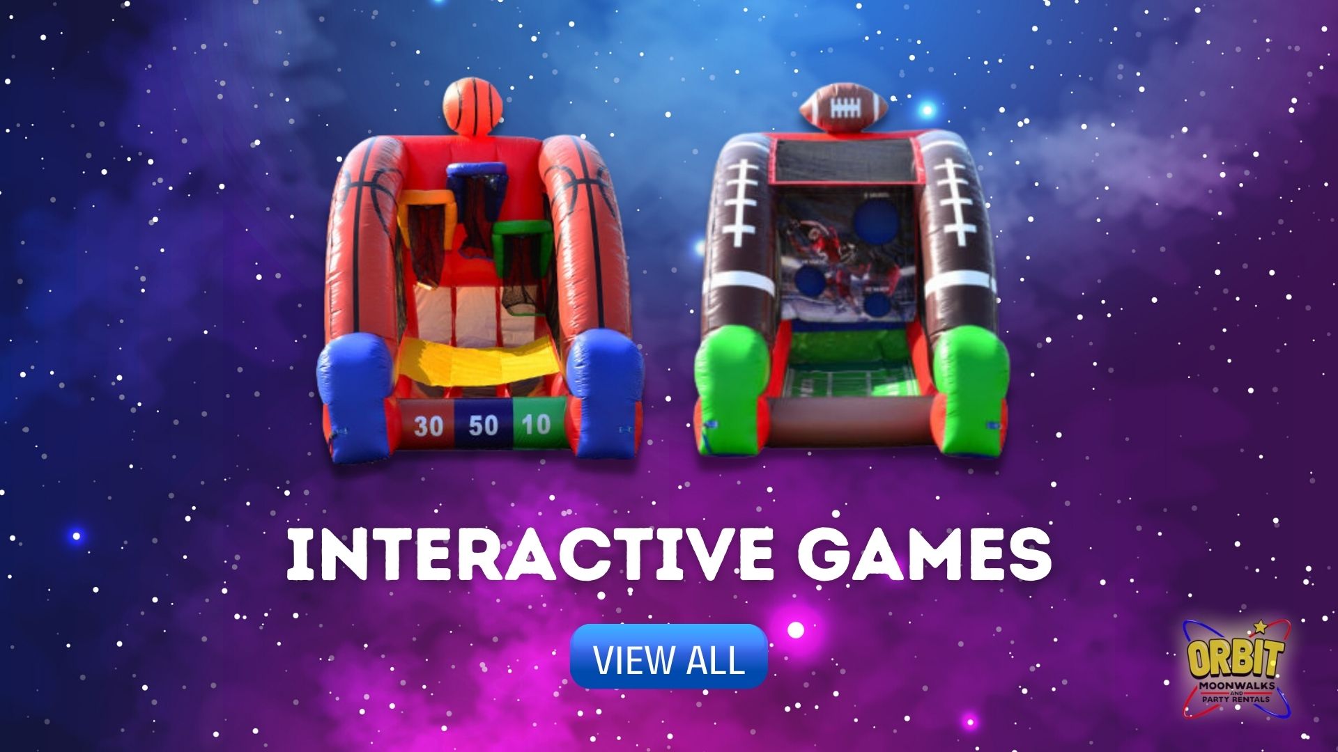 Home | Orbit Moonwalks and Party Rentals LLC | Friendswood, TX