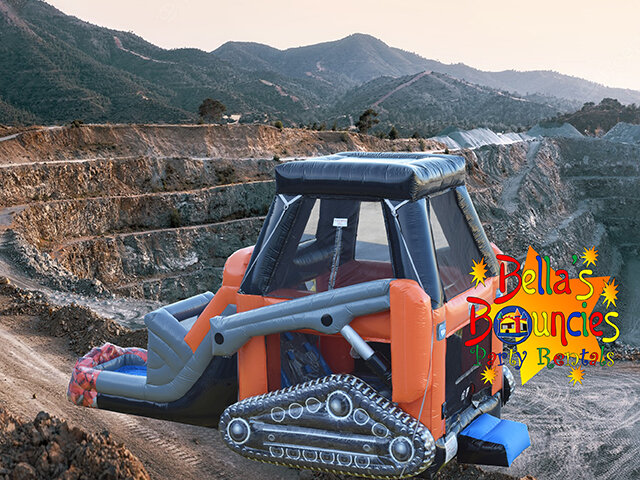 Skid Loader Combo WET or DRY | Bella's Bouncies | inflatable rentals in ...