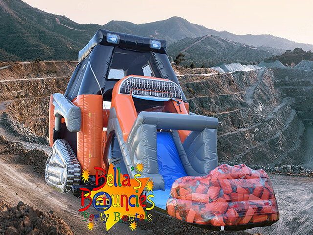 Skid Loader Combo WET or DRY | Bella's Bouncies | inflatable rentals in ...
