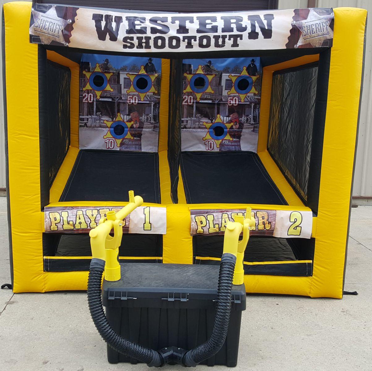 Western Shootout Theme | Bella's Bouncies | inflatable rentals in Fox ...