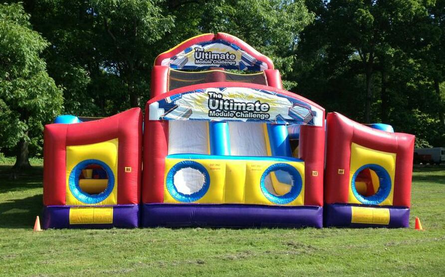 Ultimate Module Challenge Obstacle Course | Bella's Bouncies | water ...