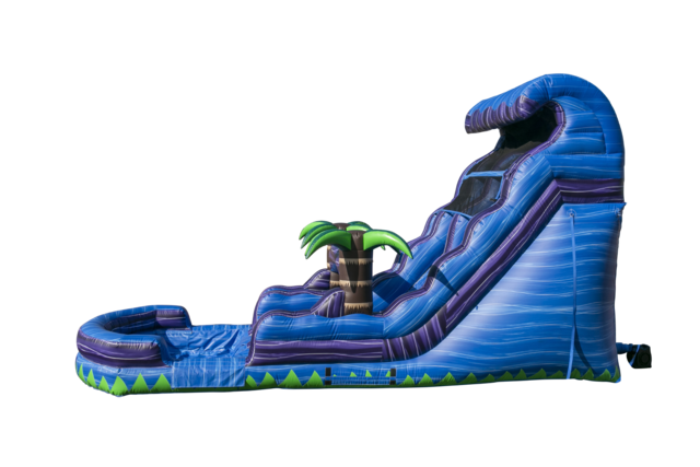 18 ft Tsunami Dual Lane Water Slide | Party Works Rentals