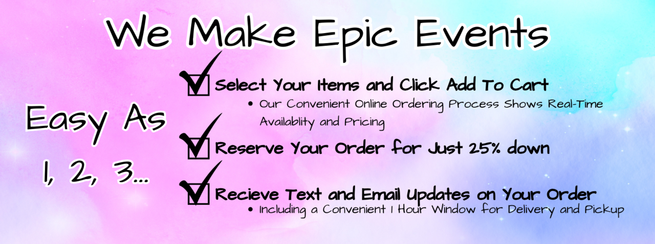 Specials | Party Works Rentals