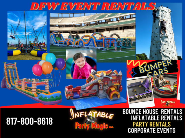 DFW Bounce House Rentals & Party Rentals | Inflatable Party Magic